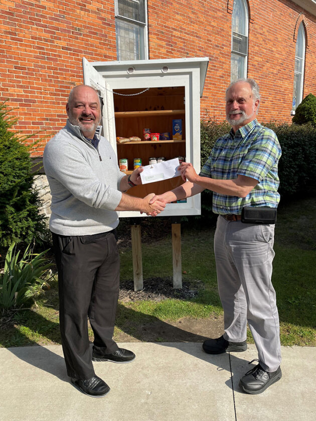 St. Paul gives to Little Food Pantry | News, Sports, Jobs - The Alpena News